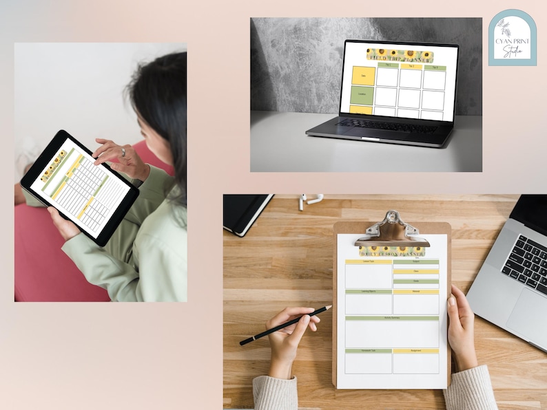 Editable Homeschool Planner, Lesson Plan Printable, Academic Planner ...