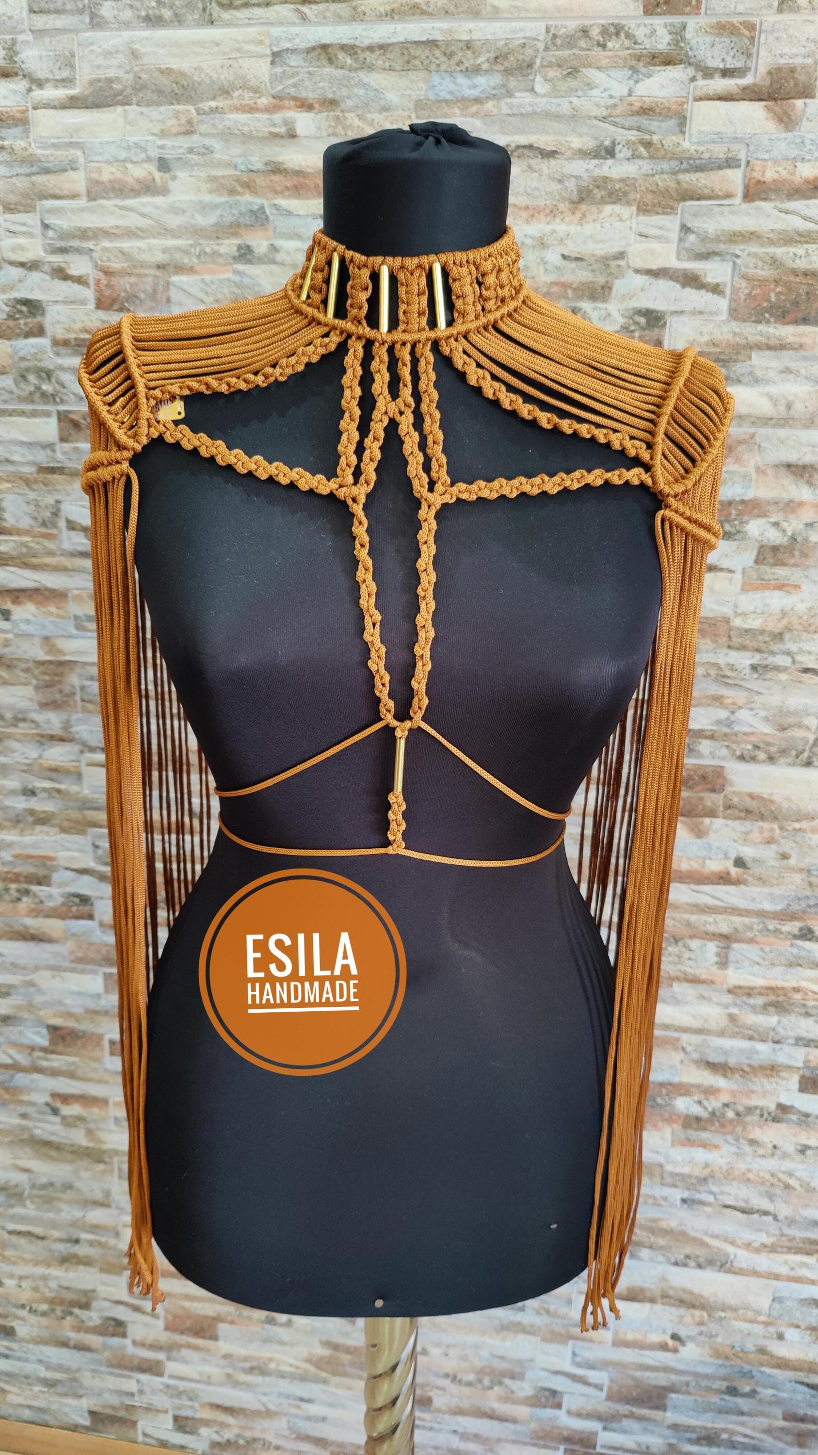 Festival Outfit, Macrame Dress, Rave Outfit, Burning Man, Macrame ...