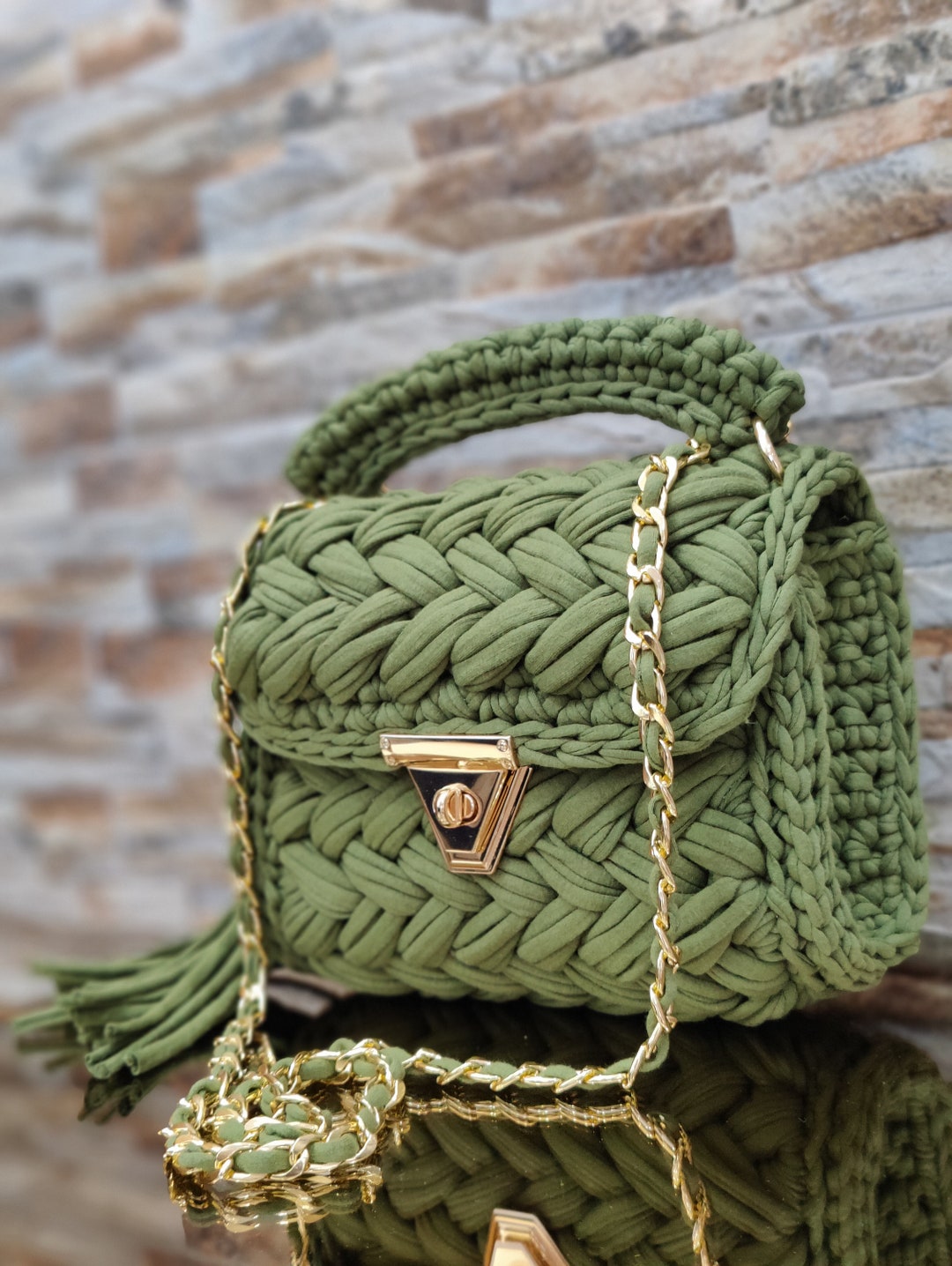 Multi Color Bag/hand Woven Bag/crochet Bag/knitted Bag/colorful Bag ...