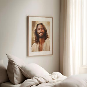 Jesus Happy, Jesus Smiling, Jesus Face, Jesus Laughing, Jesus Portrait ...