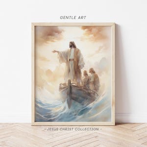 Jesus Calms the Storm, Miracles of Jesus Christ Picture, Christian ...