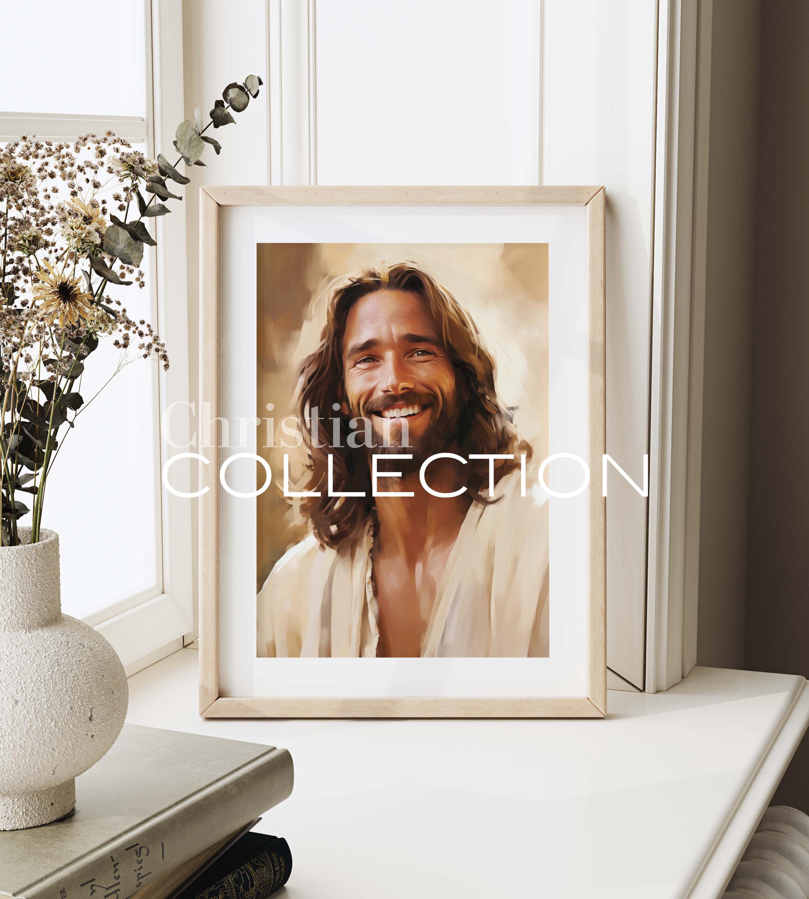 Jesus Happy, Jesus Smiling, Jesus Face, Jesus Laughing, Jesus Portrait ...