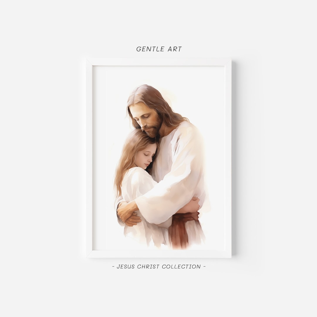 Jesus With Girl, Jesus Christ Young Woman Painting, Jesus Picture ...
