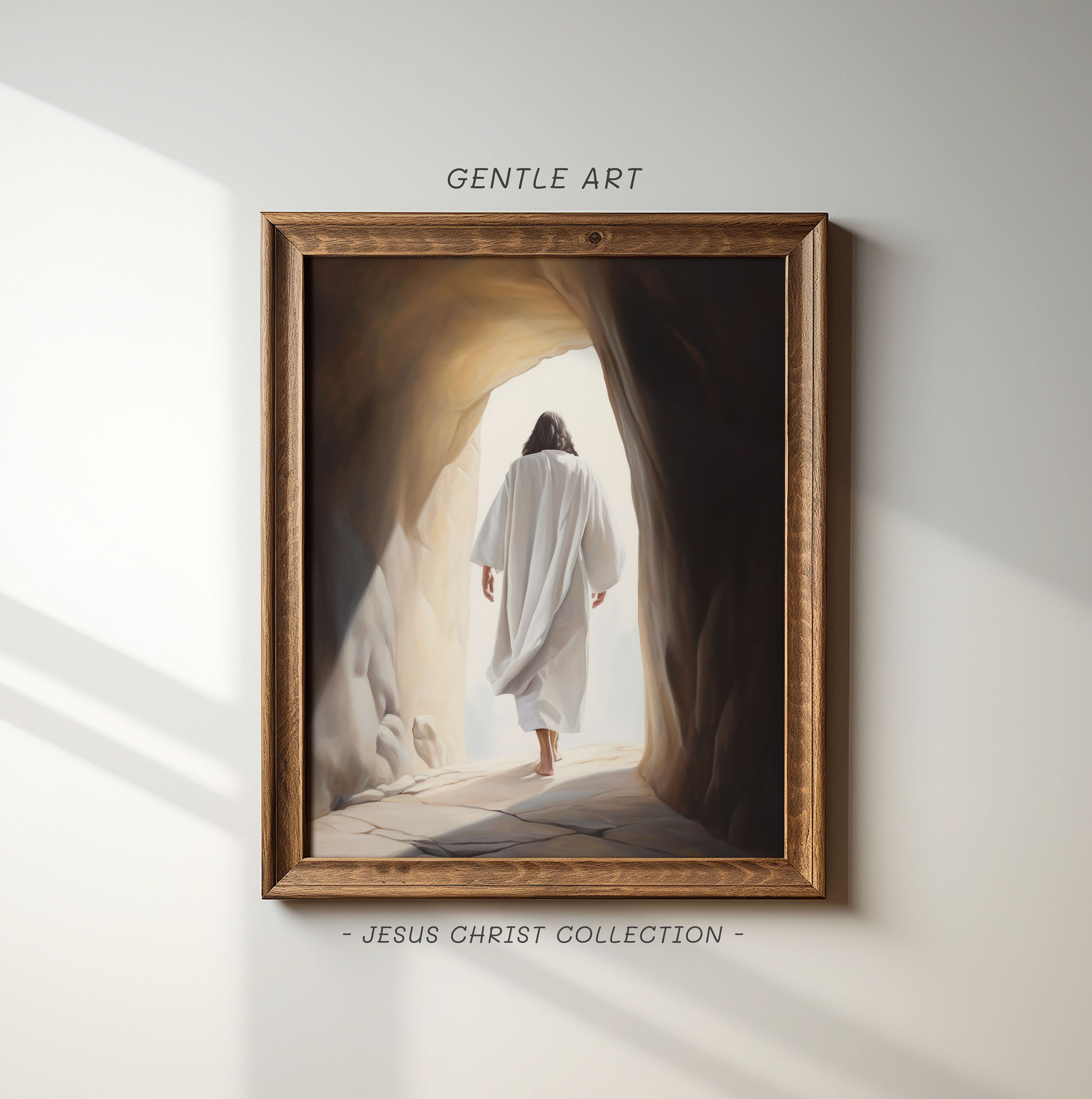 Jesus Christ Resurrected, Easter LDS, Jesus Christ Leaving the Tomb, He ...