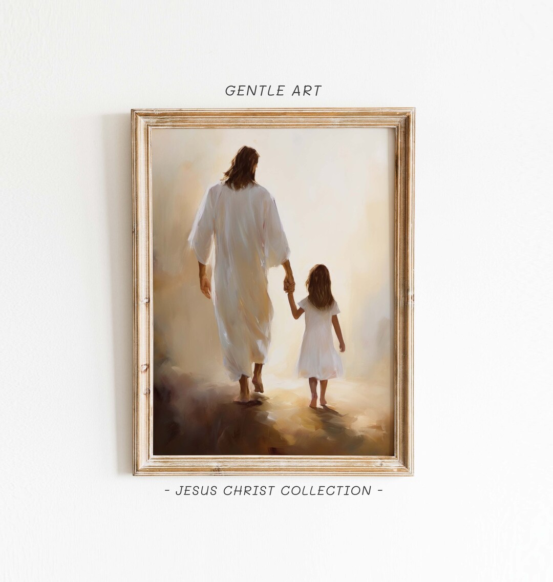 Jesus Christ Walking With Girl, the Good Shepherd, Jesus Picture, Jesus ...