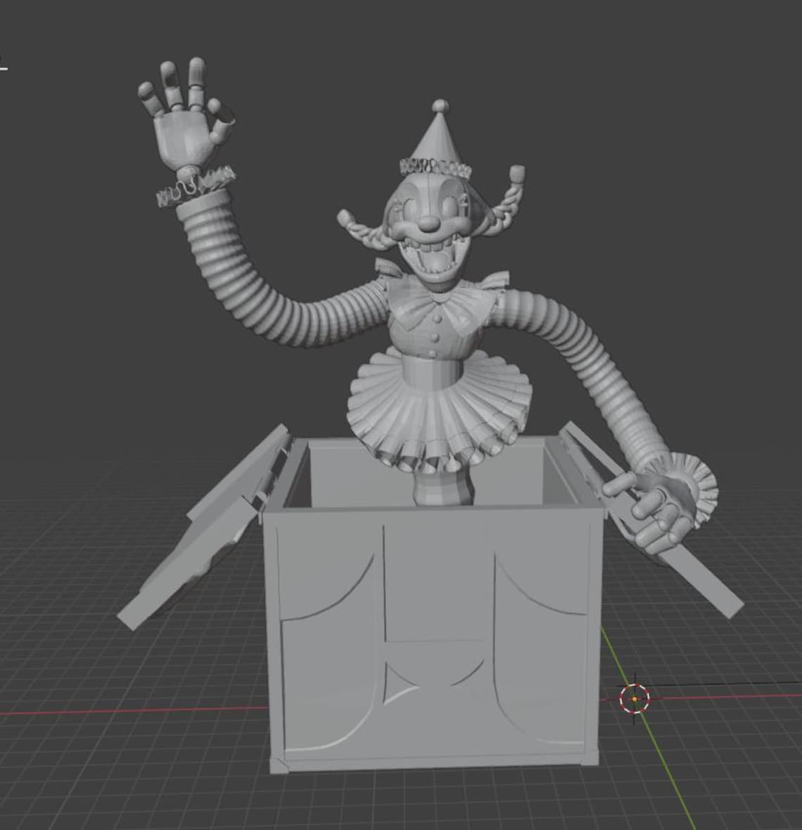 Five Nights at Freddy's Fnaf Secret of the Mimic Jackie STL File for 3D ...