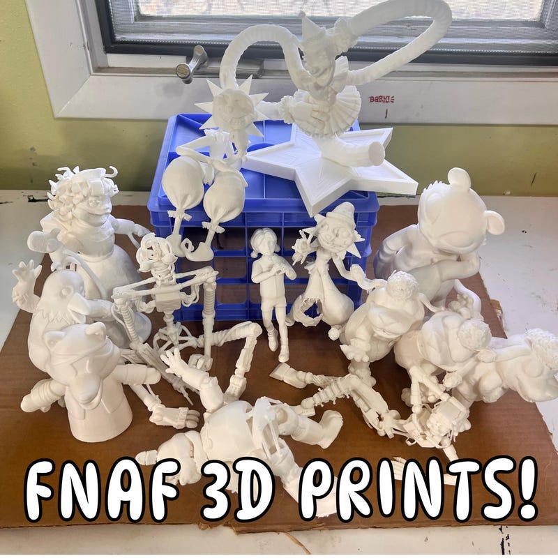 Five Nights at Freddys Custom Figures - Etsy