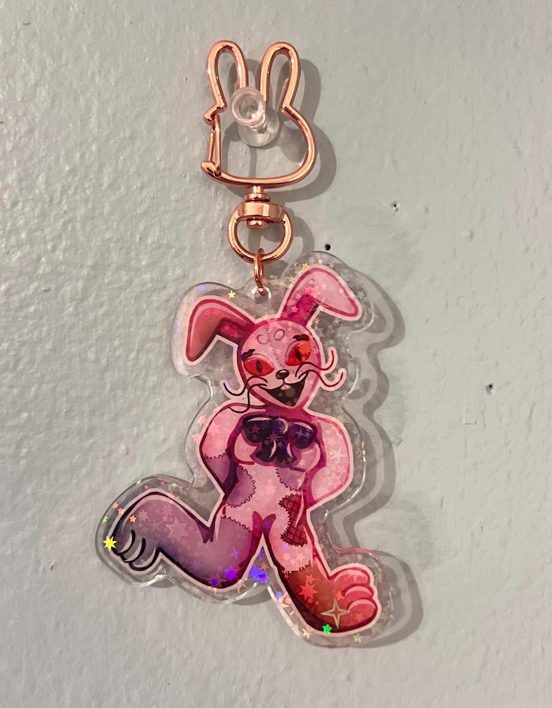 Five Nights at Freddy's Fnaf Vanny 3-inch Holographic Acrylic Keychain ...