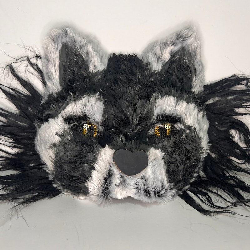Therian Raccoon Mask - Etsy