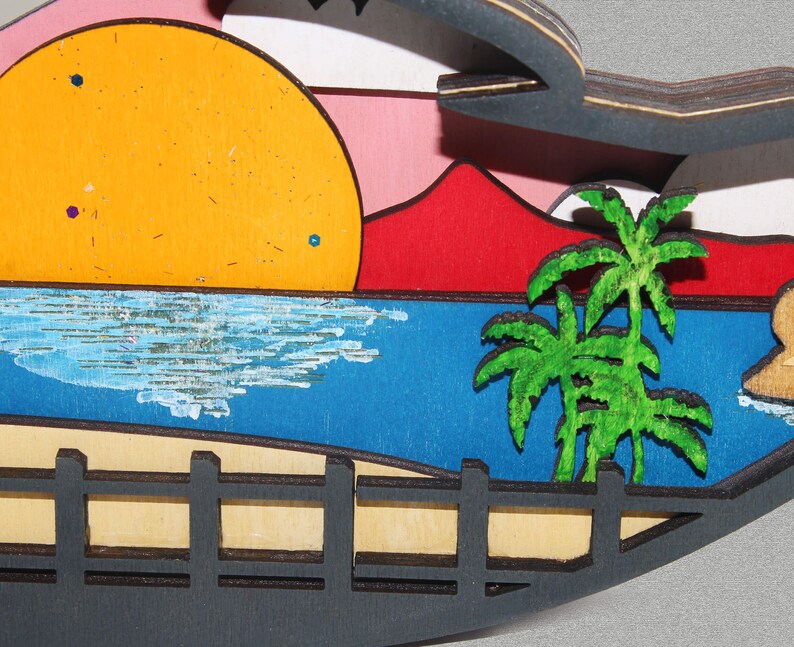 Jet Ski SVG Laser Cut File Sea Doo SVG Water Scooter SVG 3D Effect ...