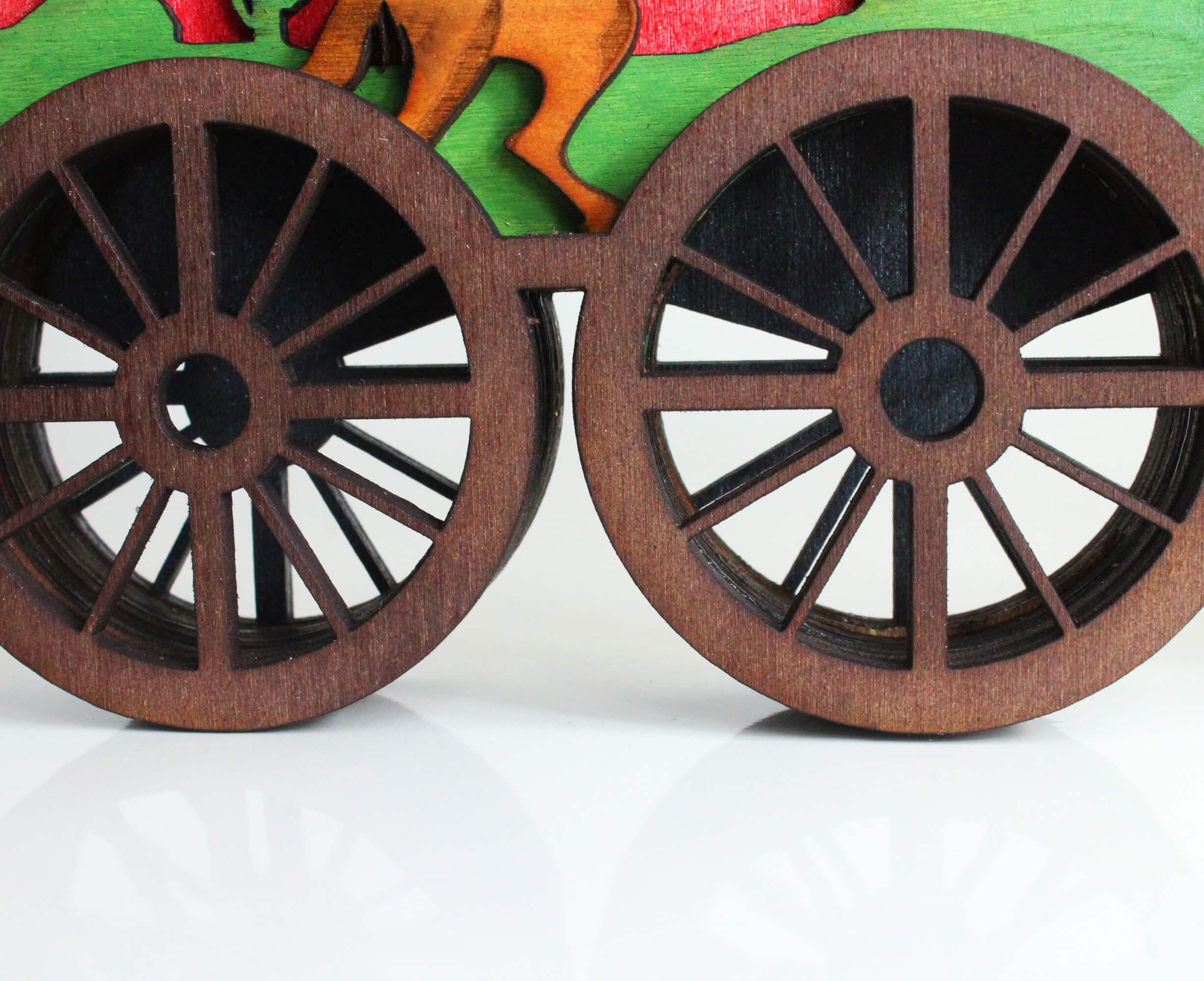 Carriage SVG, Laser Cut Files, Layered Horse-drawn for Glowforge, 3D ...