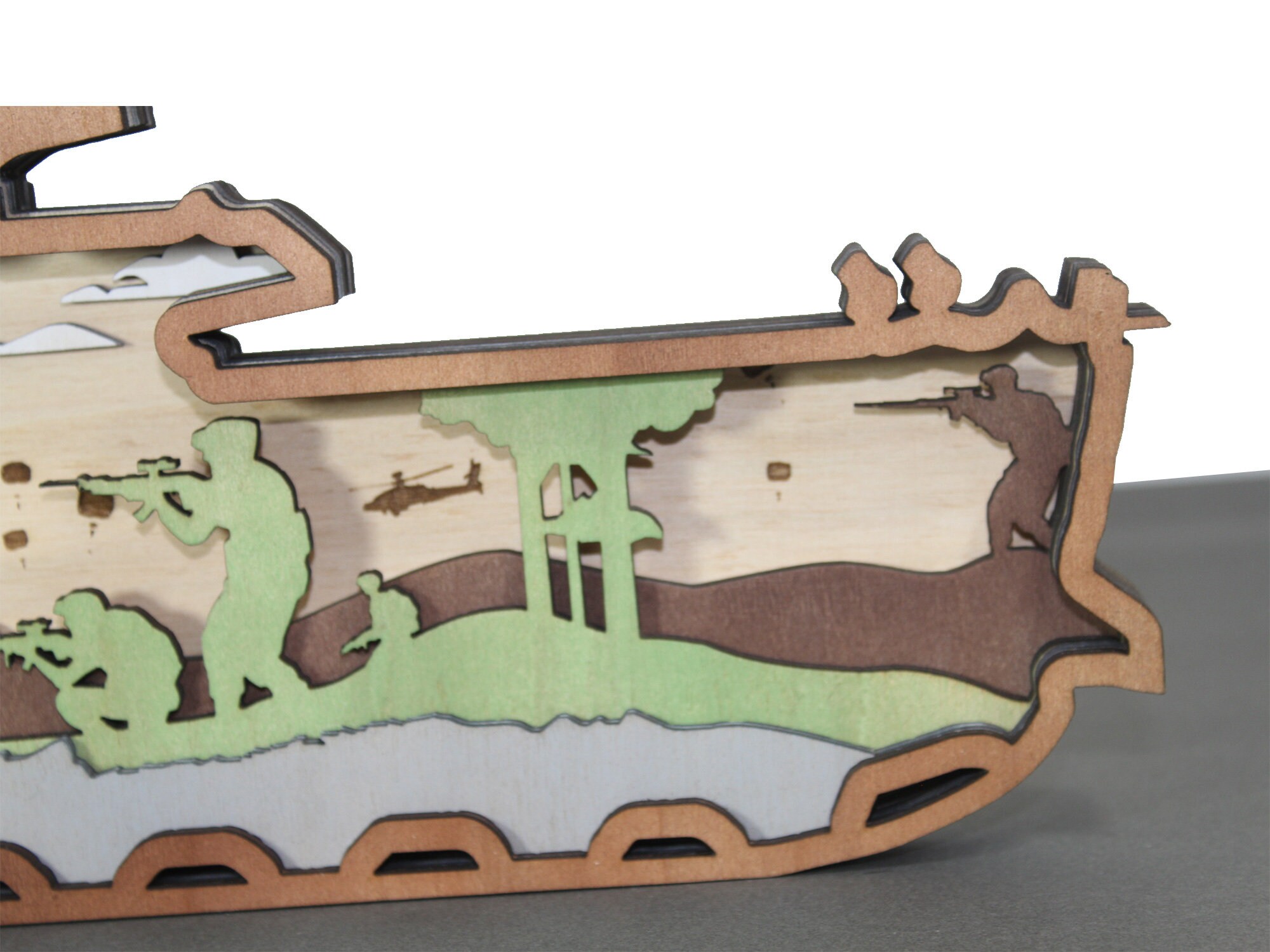 Laser Cut Files, Tank SVG , Army SVG, Multilayer for Laser, Wooden Gome ...