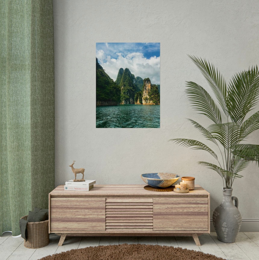Thai Lake Travel Photography Print - Etsy