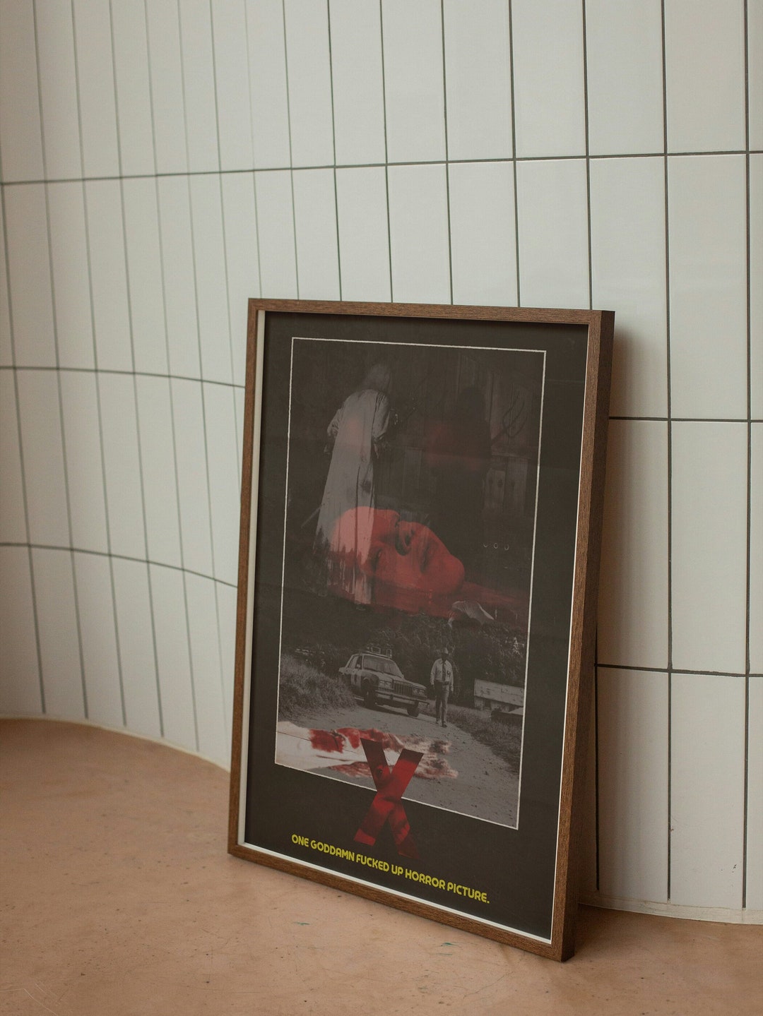 X Horror Movie Poster Wall Art Print Limited Edition A24 Movie Poster ...