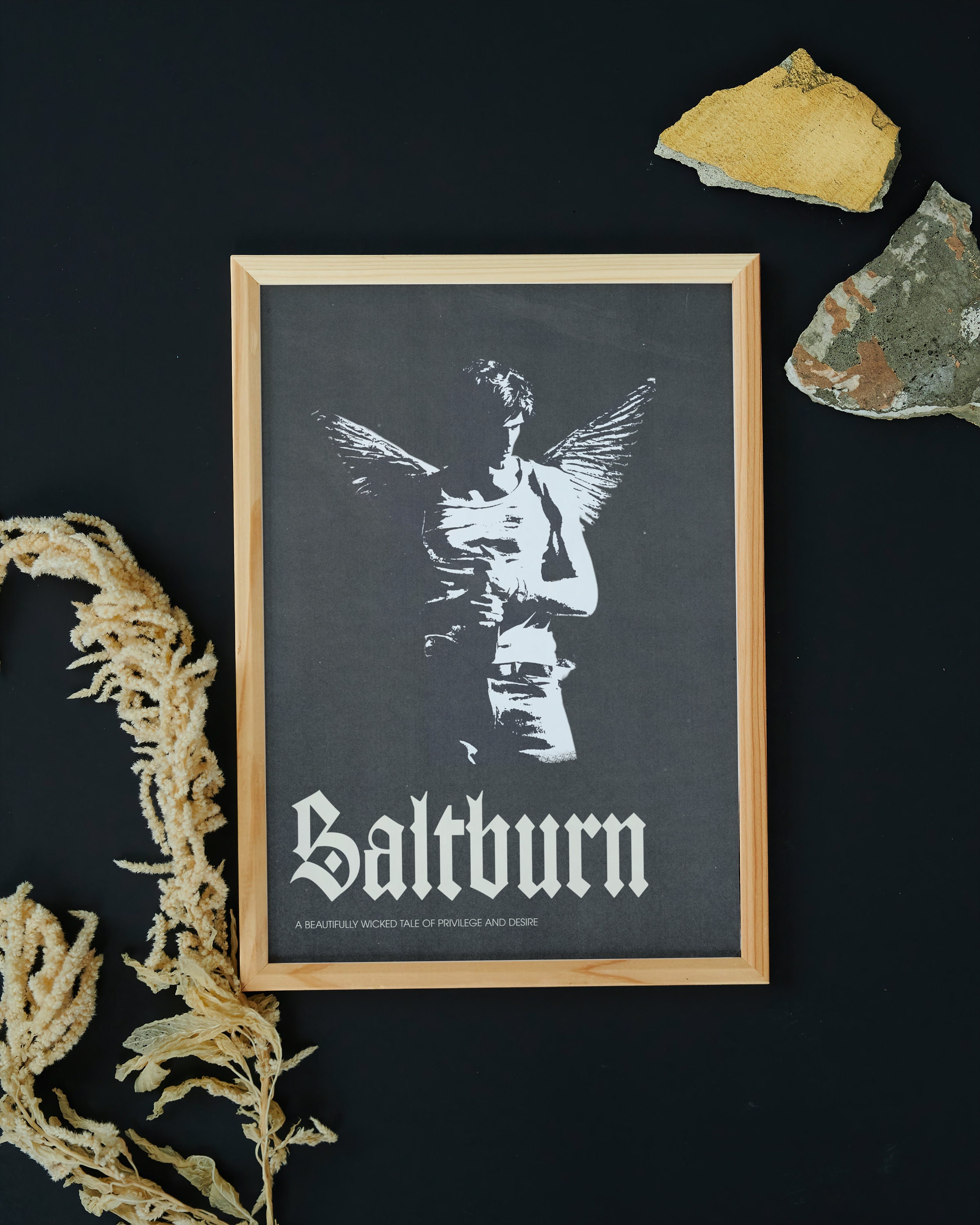 Saltburn Movie Poster Jacob Elordi, Wall Art Print, Aesthetic, Grunge ...
