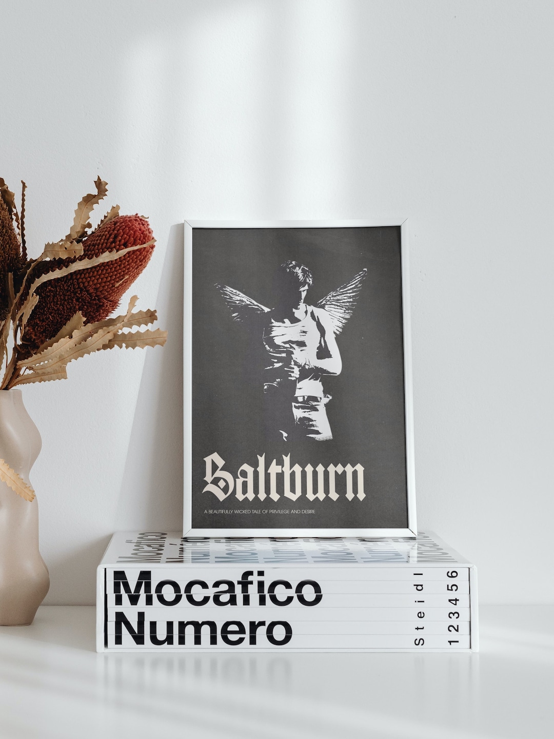 Saltburn Movie Poster Jacob Elordi, Wall Art Print, Aesthetic, Grunge ...