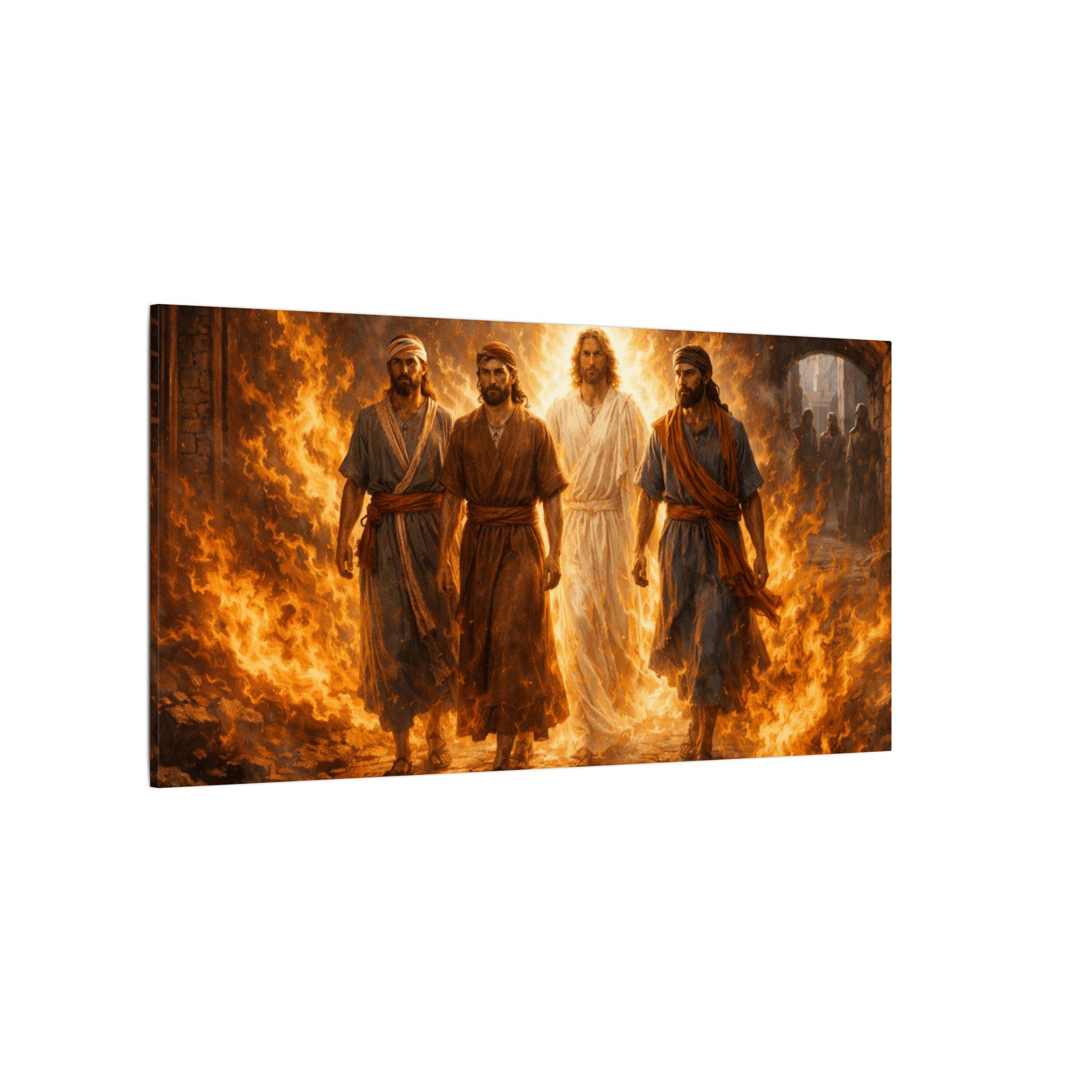 Fiery Furnace Canvas Art, Shadrach, Meshach, Abednego, Daniel 3 - Etsy