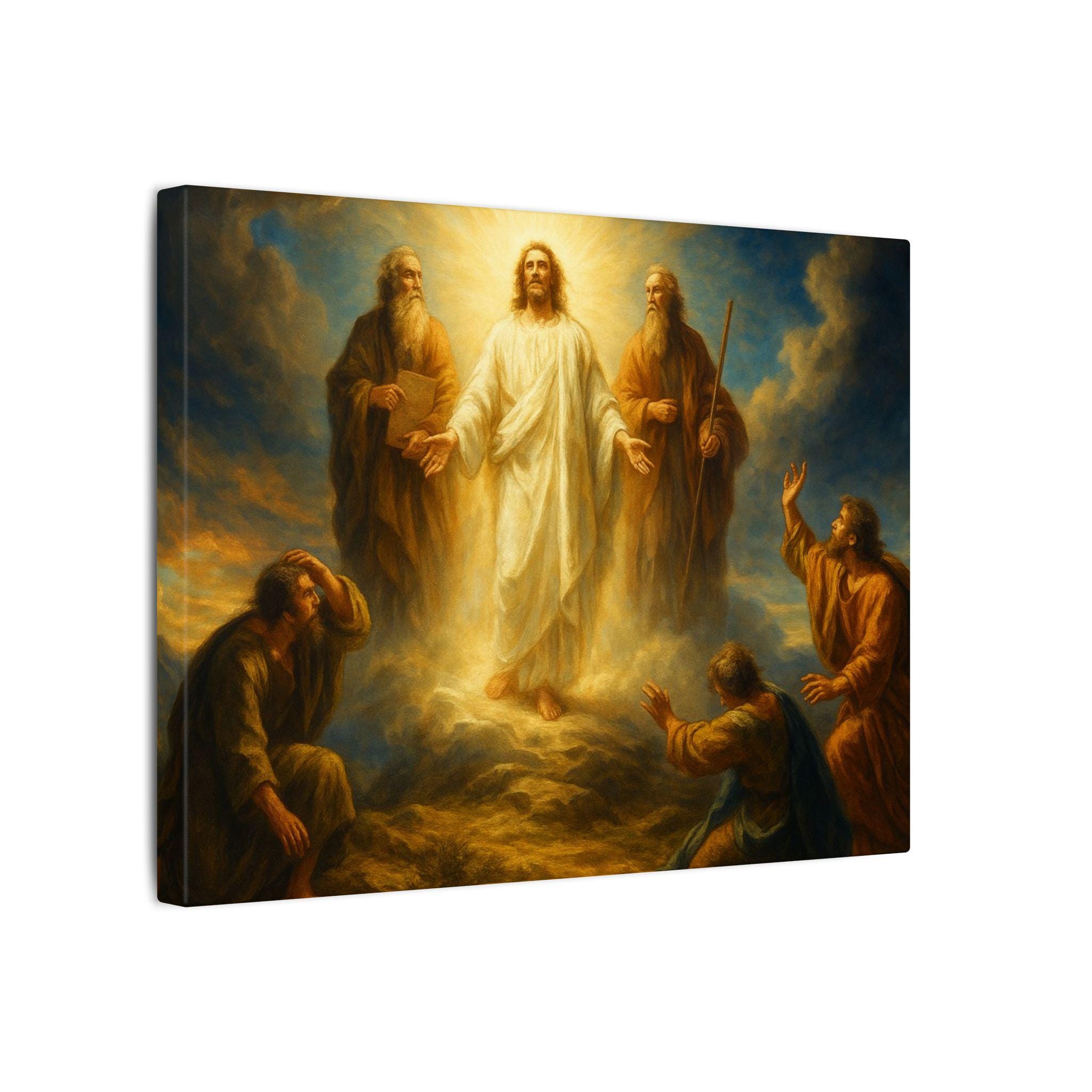 The Transfiguration of Jesus Canvas Print: Christian Wall Art - Etsy