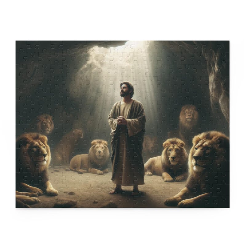Daniel in the Lions Den Puzzle ; Biblical Faith Jigsaw for Families ...