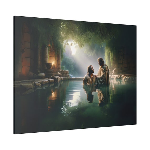 Baptism Background Paintings Of A Pool