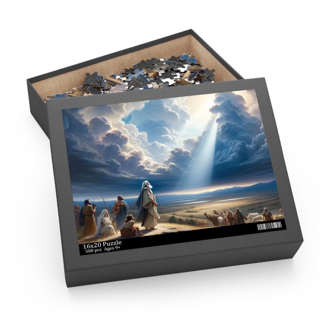 The Call of Abram, God's Covenant With Abraham Bible Story Puzzle (120 ...