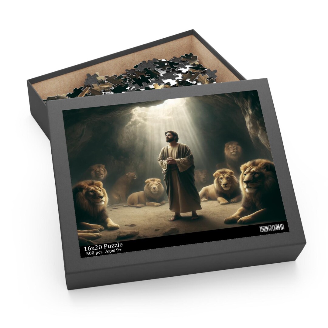 Daniel in the Lions Den Puzzle ; Biblical Faith Jigsaw for Families ...