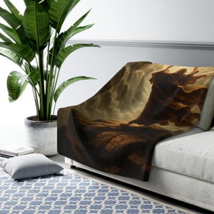 Moses and the Ten Commandments Blanket ; Christian Sherpa Fleece Throw ...