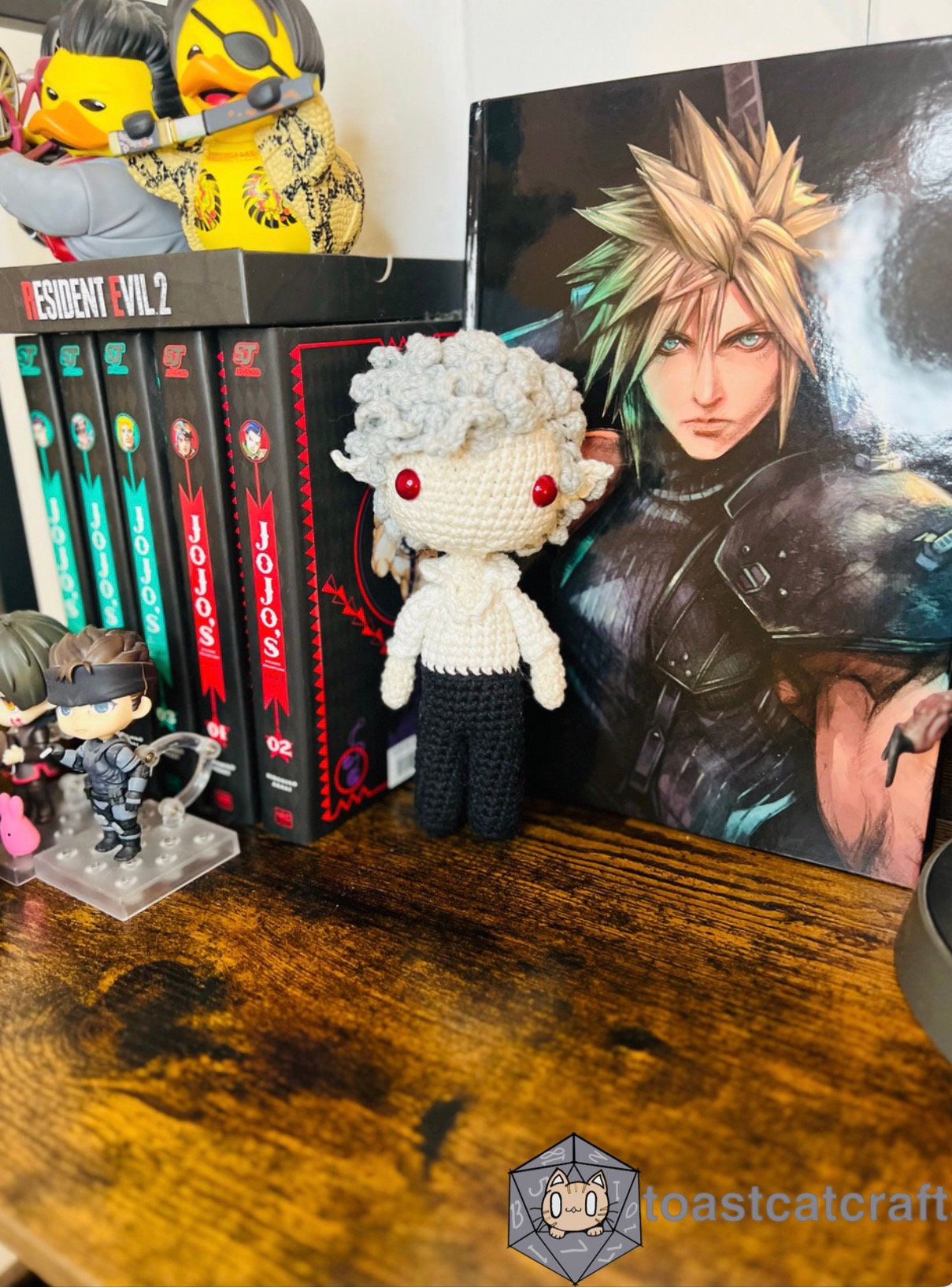 Astarion Plush Crochet Baldur's Gate 3 Astarion - Etsy