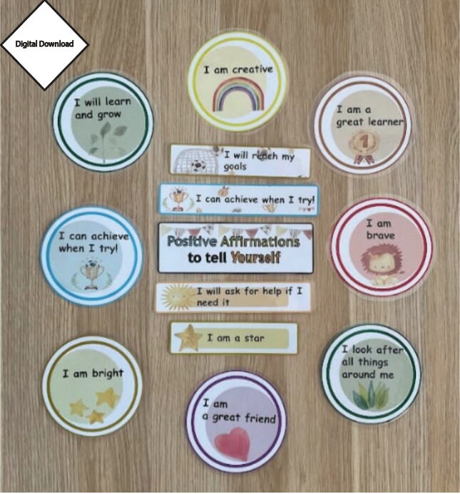 Children Affirmation Poster - Etsy