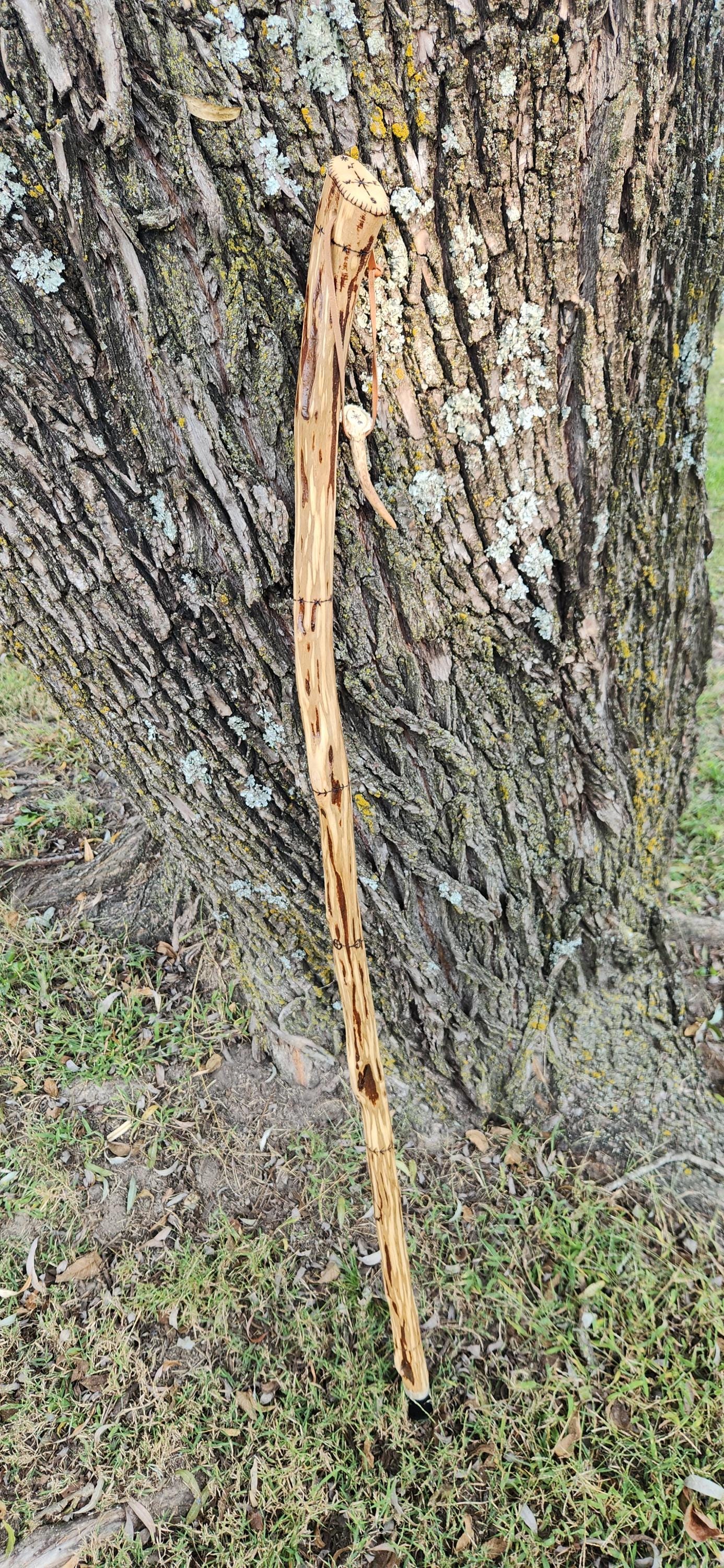 Walking Stick Hiking Staff Ironwood Explorer Themed Seek, Find, Repeat ...