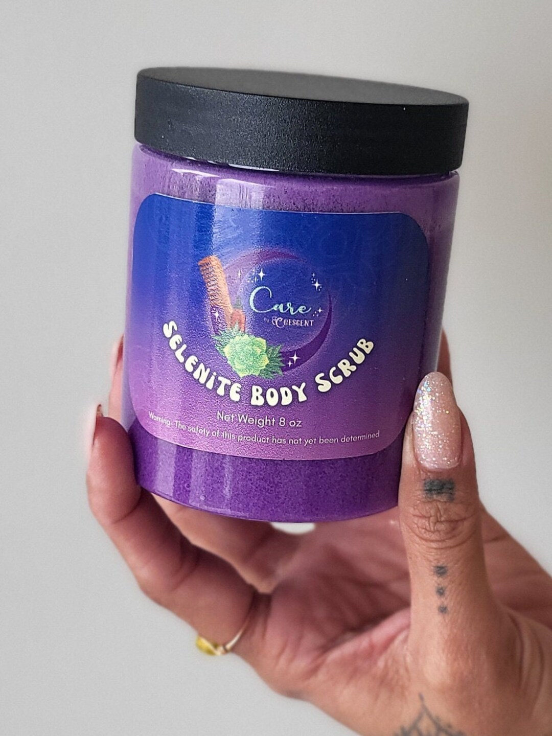 Natural Sugar Himalayan Body Scrub Soft Supple Skin Exfoliate Reiki ...