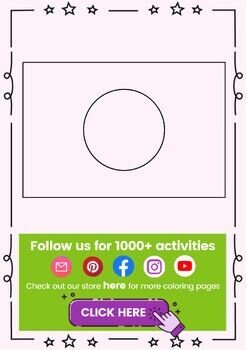 Flag of Japan Coloring Page for Kids Color the Japanese Flag Printable ...