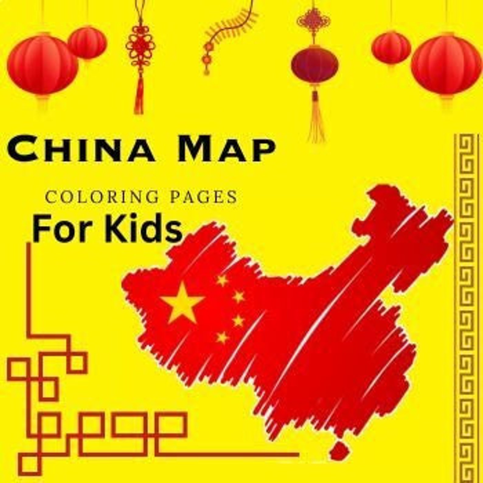 China Map Coloring Printable Worksheets for Kids Color the Chinese Map ...