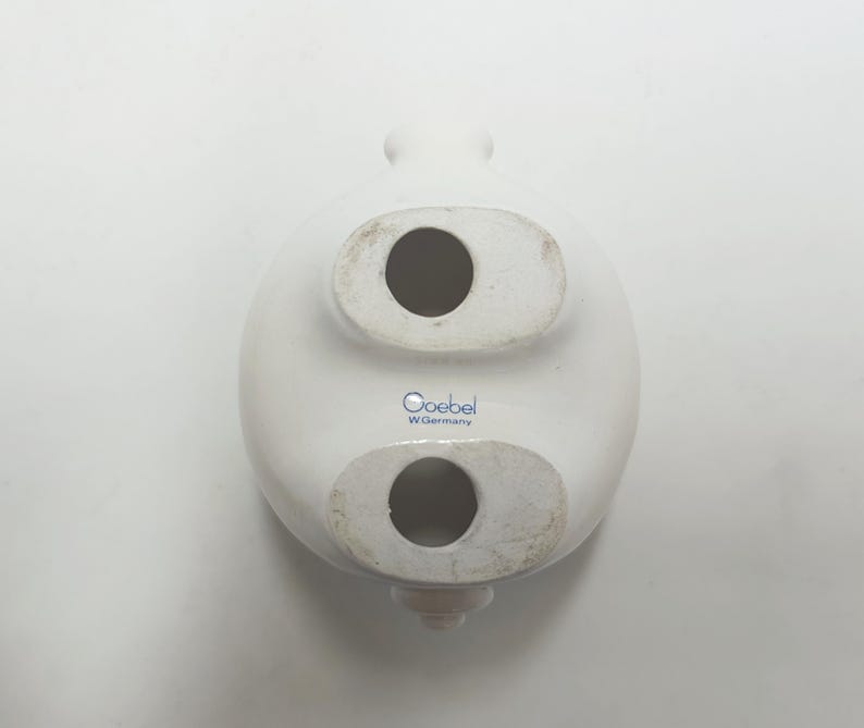 Vintage Goebel Porcelain Pig Figurines, Abstract Mid-century Modern ...