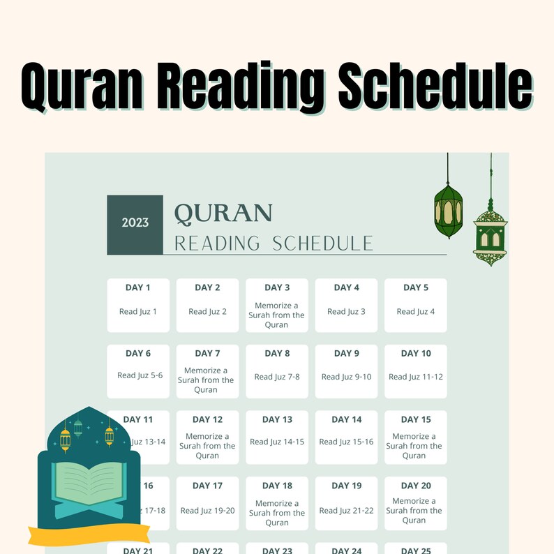 Ramadan Planner Printable Ramadan Planner, Prayer Tracker, Goal Setting ...