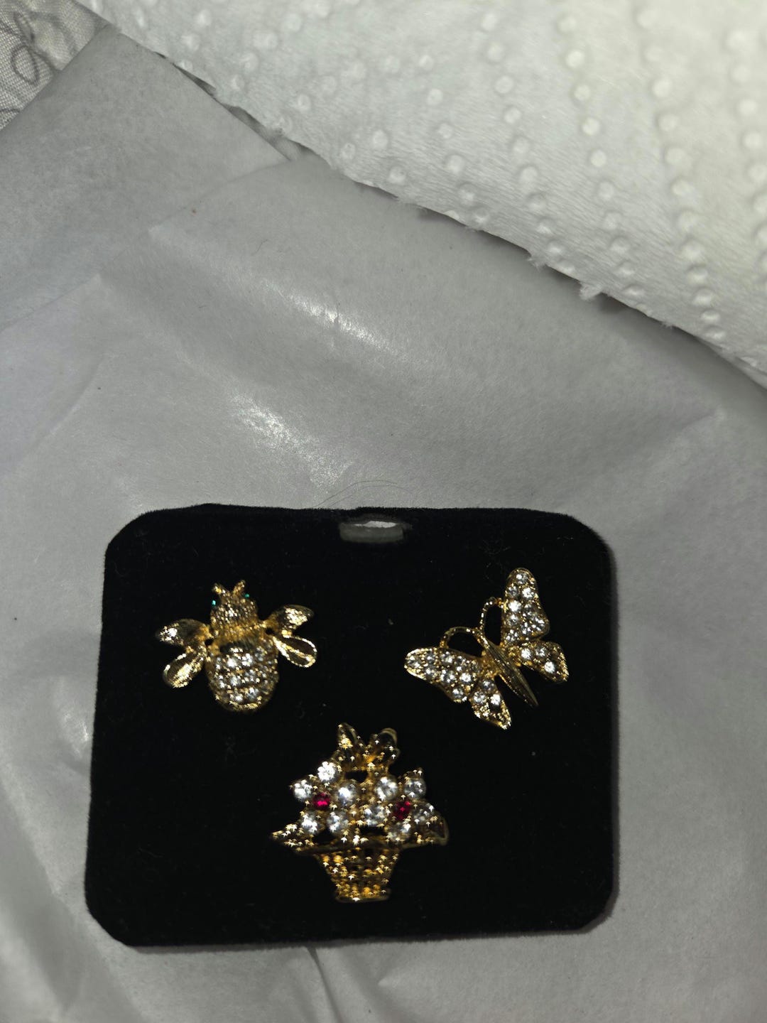 3 Pc Vintage Pin Set - Etsy