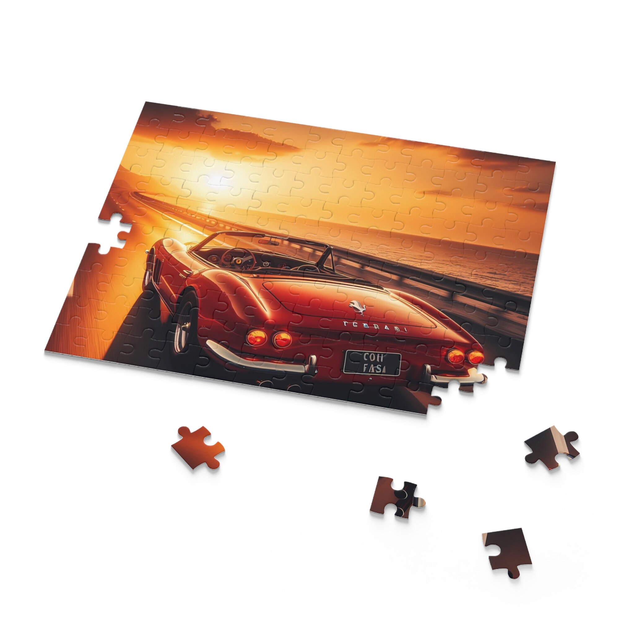 Classic Car Puzzle 120, 252, 500-piece, Jigsaw Puzzle, Unique, Present ...