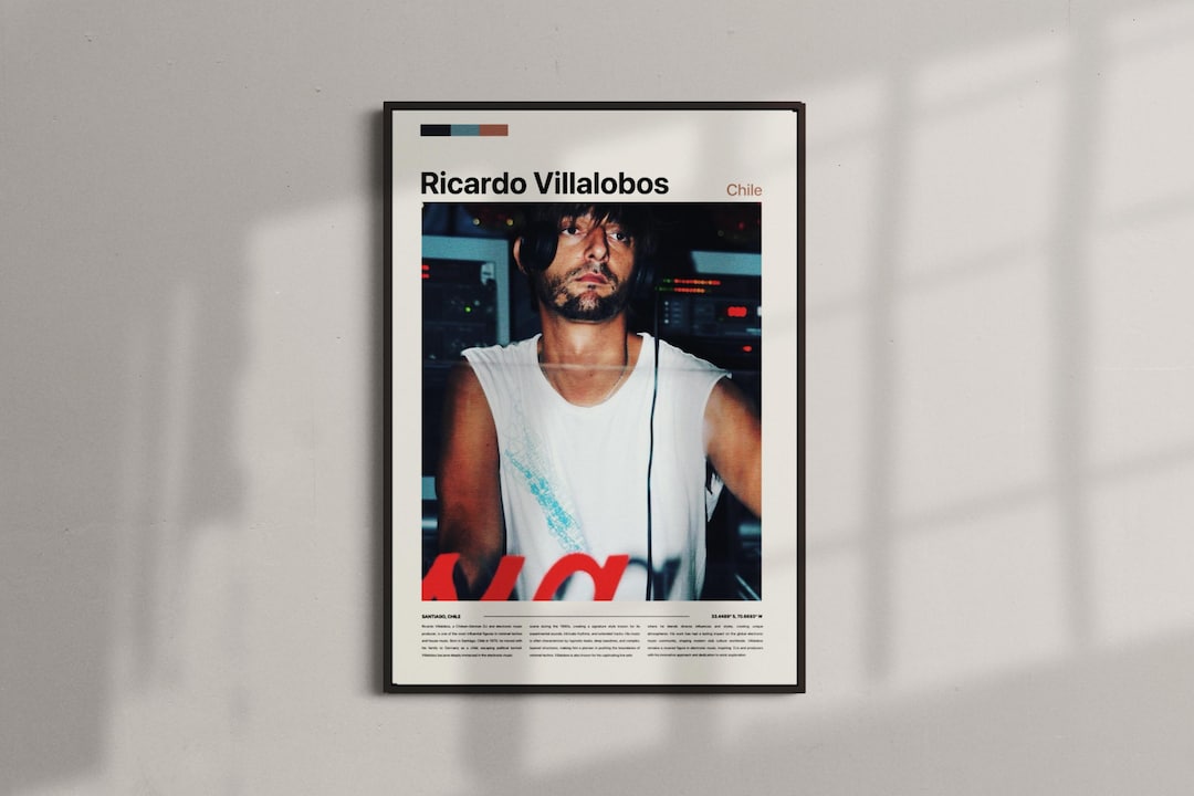 Ricardo Villalobos Dj Poster - Etsy