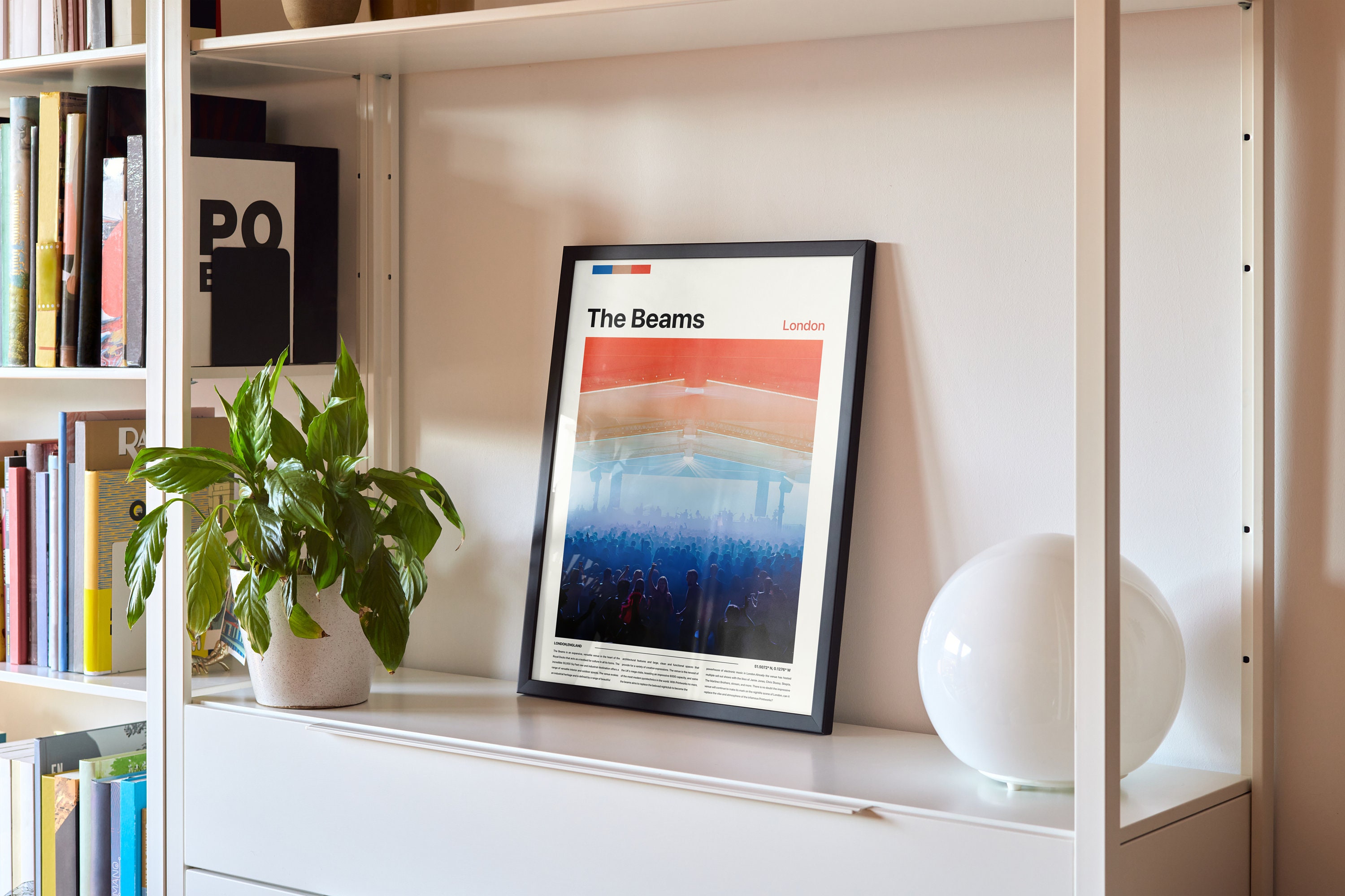 The Beams Nightclub Poster - Etsy