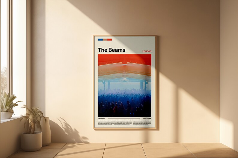 The Beams Nightclub Poster - Etsy