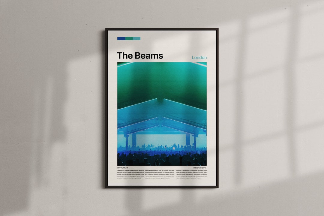 The Beams Poster - Etsy