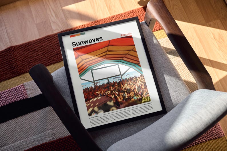 Sunwaves Festival Poster - Etsy