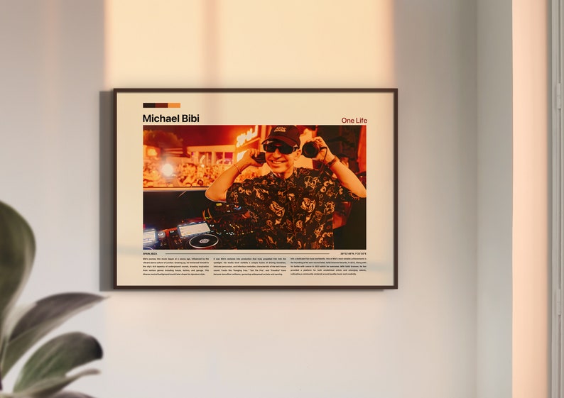 Michael Bibi Poster - Etsy