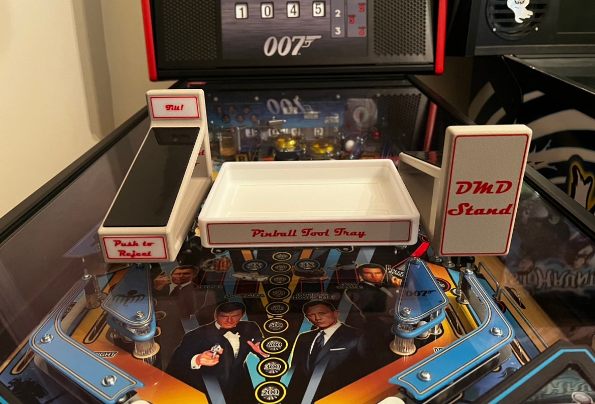 Pinball DMD Anti-slide Stands With Anti-slide Tool Tray! Custom Colors ...