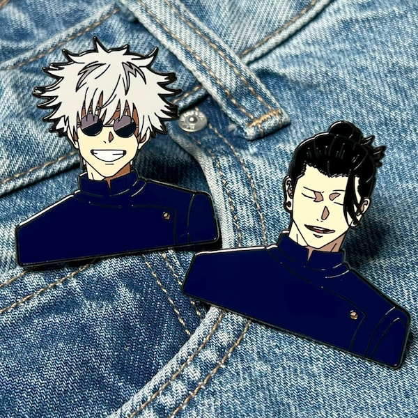 Anime Enamel Pins - Etsy