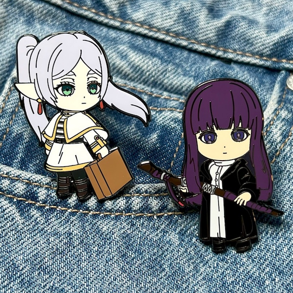 Anime Enamel Pins - Etsy