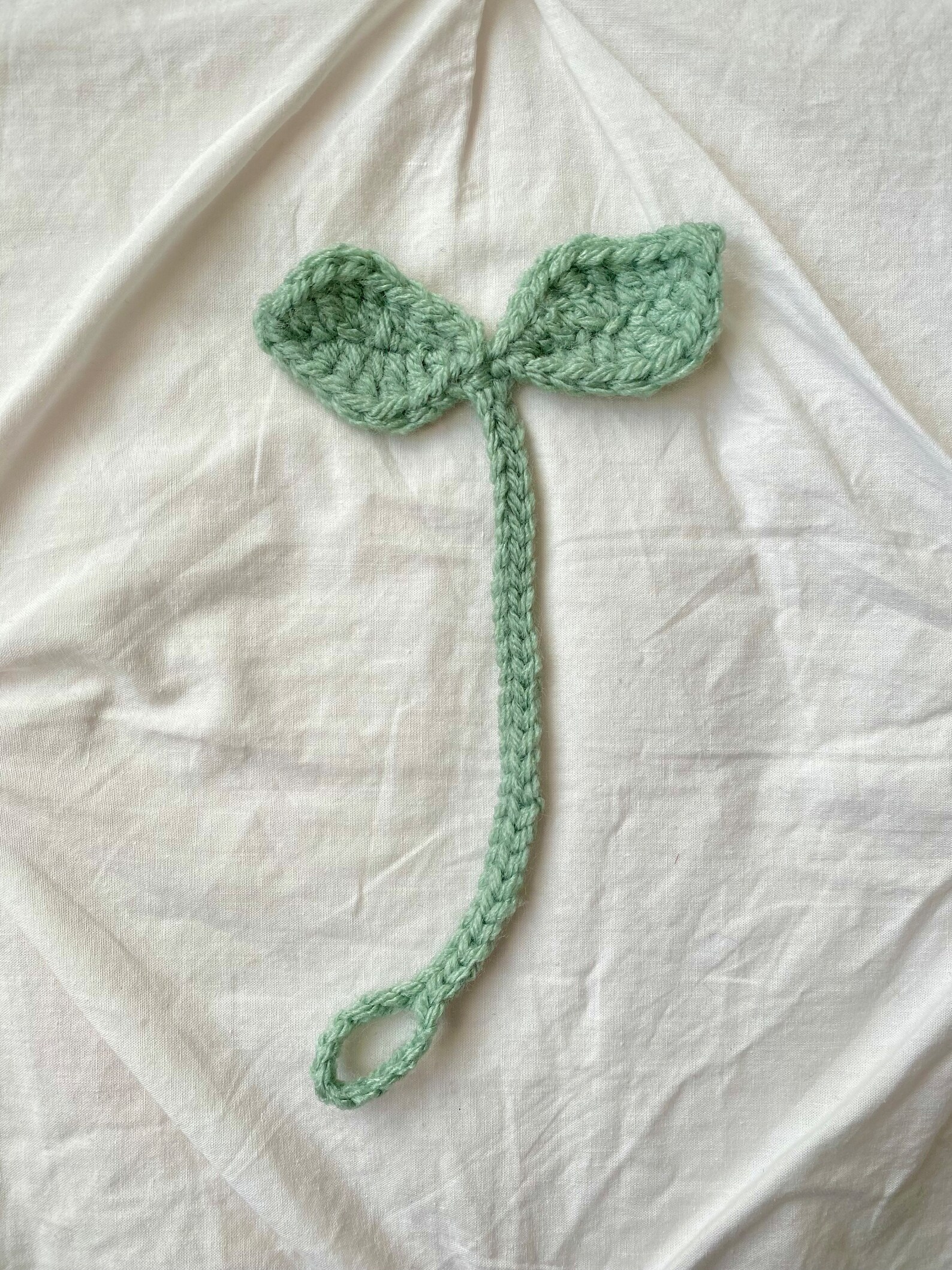 Crochet Headphone Sprout | Cute Headphone Accessory and Cable Organizer ...