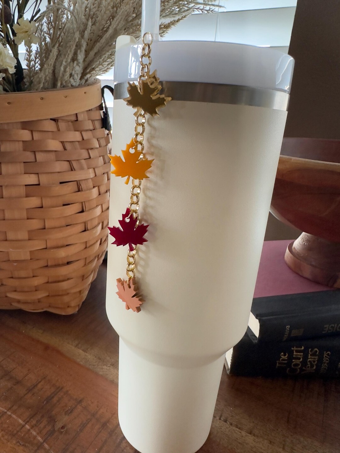 Stanley Fall Leaves Topper and Charm Bundle - Etsy