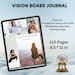 Digital Vision Board Kit Goal Setting Printable Journal Pages Vision ...