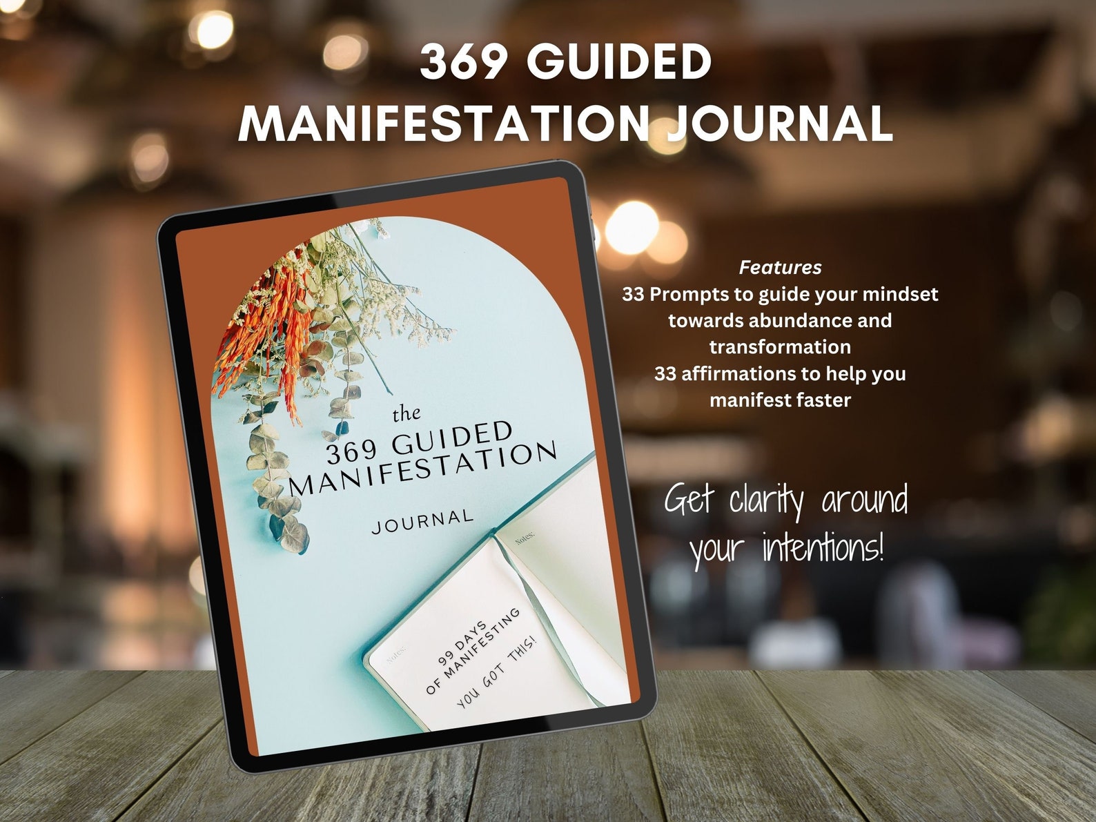 Manifestation Printable | Guided 369 Manifestation Journal | Digital ...